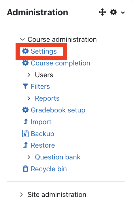 How to Enable Collapsible Weeks/Topics Format