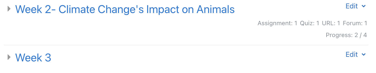 How to Enable Collapsible Weeks/Topics Format